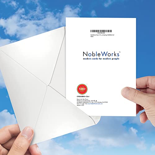NobleWorks Pack of 3 Funny Birthday Greeting Cards with Envelopes (1 Designs, 3 Each) Herd Anything C9285BDG-C3x1
