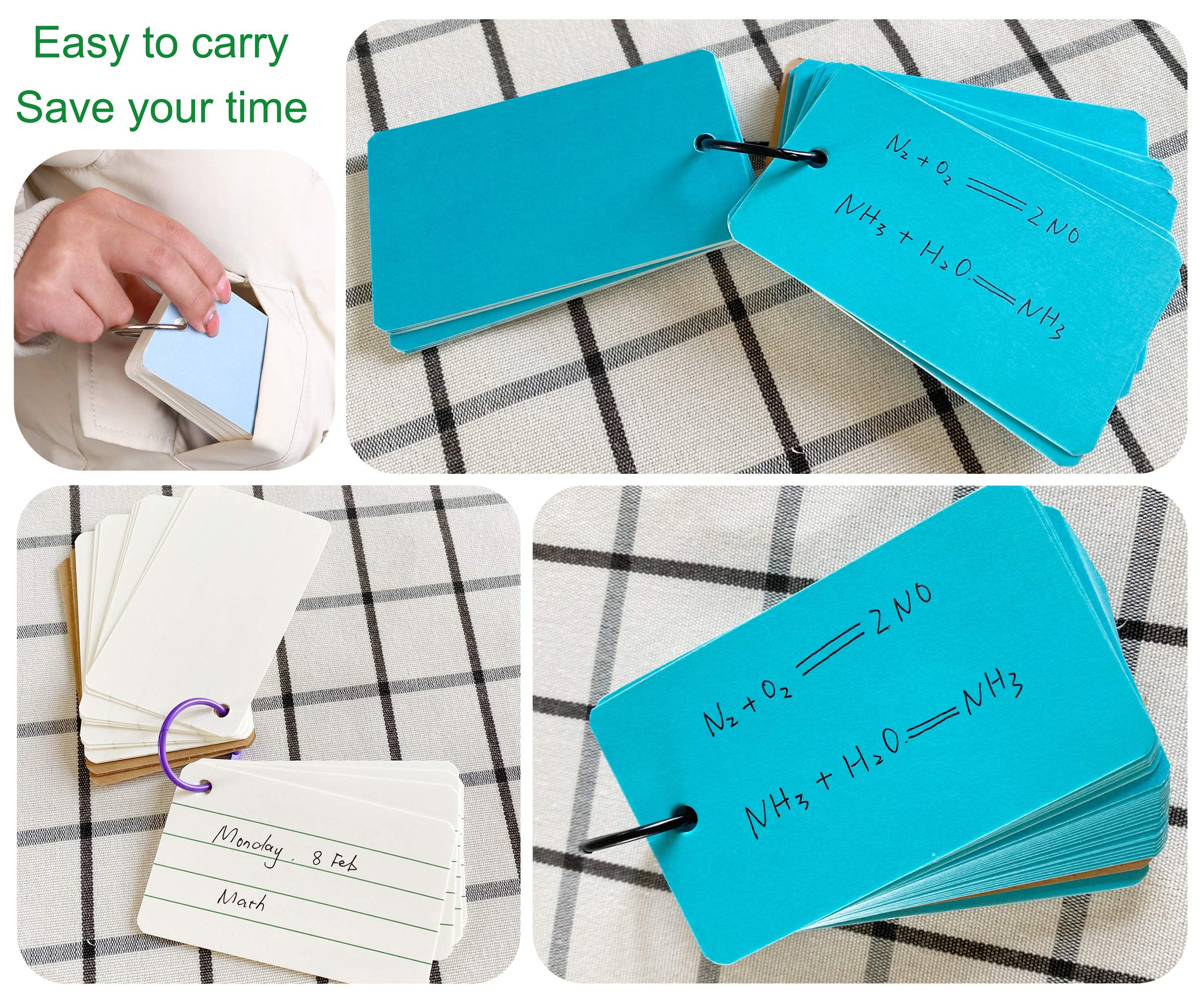 Keychains or Key Rings, Loose Leaf Binder Rings for Key Chains, Card Rings, Clip Rings for Book Rings, School, Home or Office (50Pcs 1 inch)