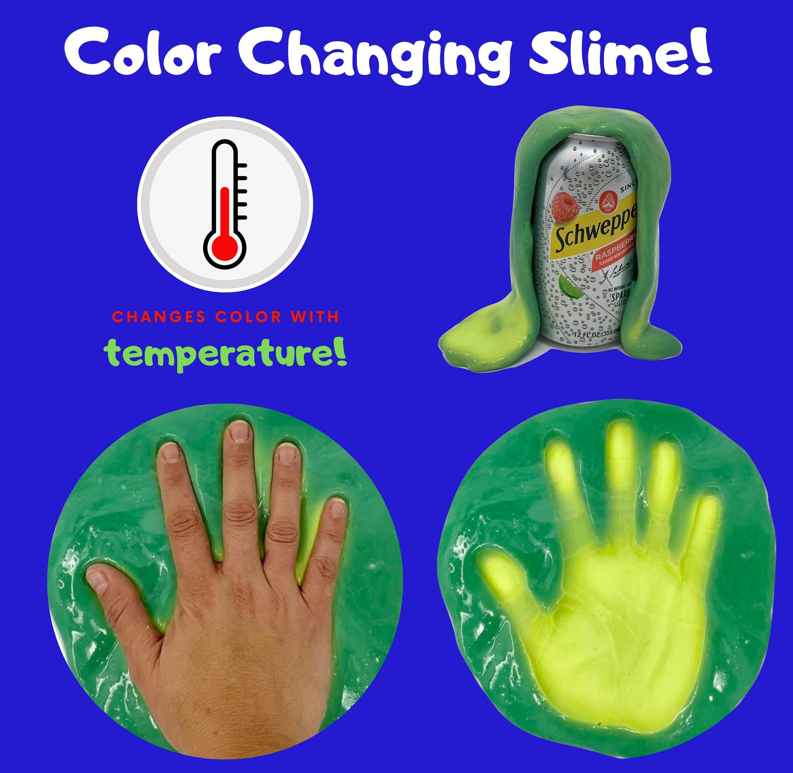 Ultimate Slime Kit - 10 Slimy Experiments | Make Glow-in-The-Dark, Clear, Color-Shift, Bounce, & Other Cool Slimes | Fun STEM & Science Activity Kit Gift for Kids & Teens