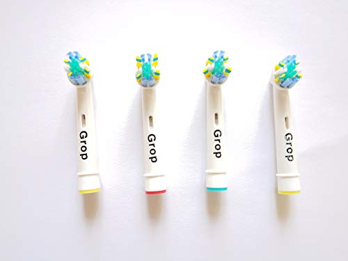 Toothbrush Replacement Heads Refill for Oral-B Electric Toothbrush Pro 1000 Pro 3000 Pro 5000 Pro 7000 Vitality Floss Action,8 Count with Covers