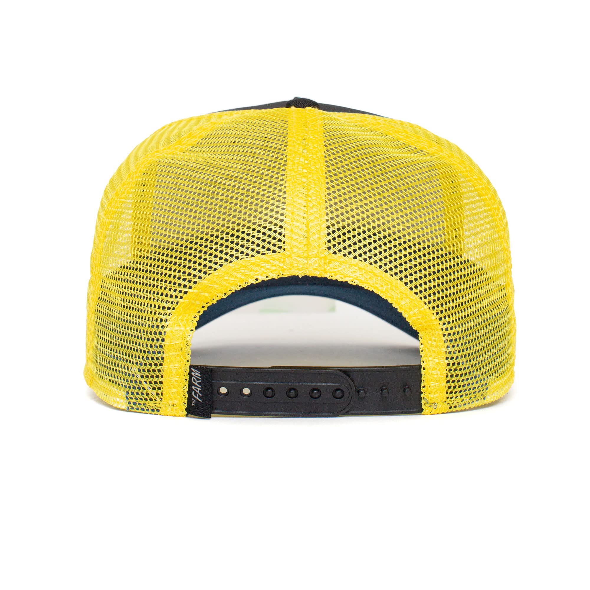 Goorin Bros. The Farm Acid Trip Collection Unisex Adjustable Trucker Cap, Black (Cock Trip), One Size