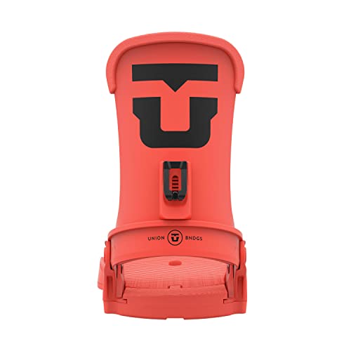 Union Trilogy Team Snowboard Bindings Womens Sz M (7-8.5) Coral