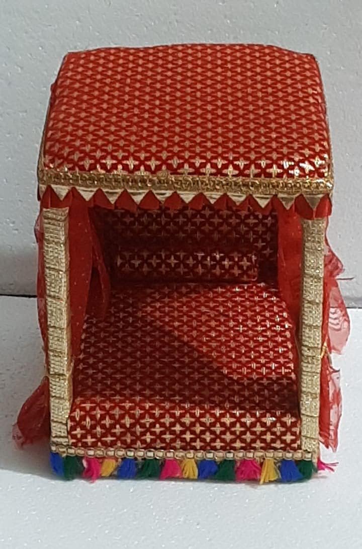 Ladoo Gopal Ornaments Jewellery |Laddu Gopal Krishna Thakurji Jewellery Set Ornaments (Size - 3,4,5)
