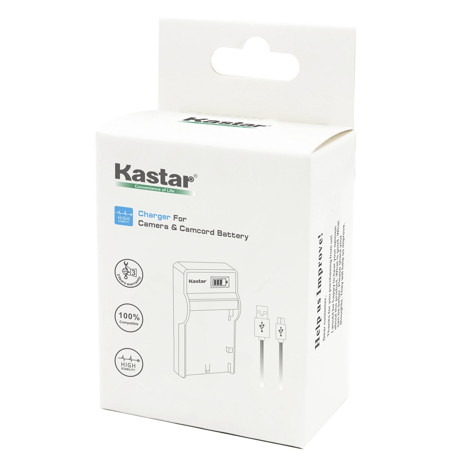 Kastar LCD Slim USB Charger for Canon NB-13L, NB13L and Canon PowerShot G5 X, Canon PowerShot G7 X, Canon PowerShot G9 X, Canon SX620 HS, Canon SX720 HS Digital Camera