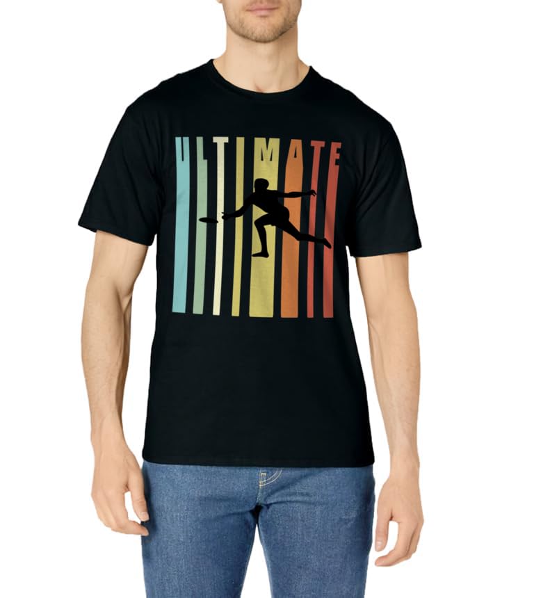 Great Ultimate Frisbee Motif Gift T-Shirt