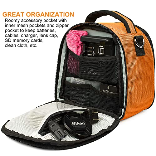 ROXIE Professional Point and Shoot Camera Case Bag for Canon PowerShot G9 G7 G5 G1 X Mark III ELPH 360 HS G9 G7 G5 G1 X Mark III ELPH 360 HS