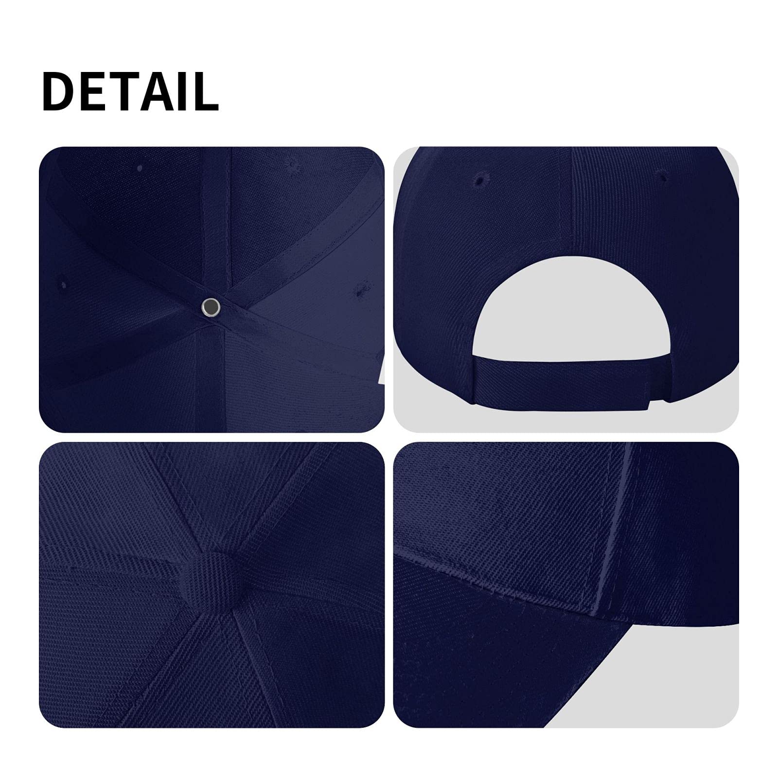POLIFARMER Stop Staring at My Cock Hat Women Baseball Caps with Design Hat Navy Blue