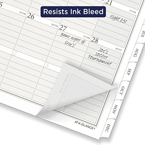AT-A-GLANCE 2023 Monthly Planner Refill, 87329 Day-Timer, Size 5, Folio Size, Loose Leaf, Monthly Tabs (491-685)