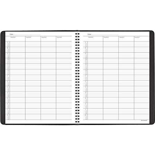 AT-A-GLANCE 8031005 Four-Person Group Undated Daily Appointment Book, 8 1/2 x 10 7/8, White