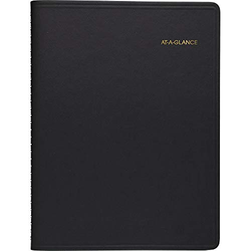 AT-A-GLANCE 8031005 Four-Person Group Undated Daily Appointment Book, 8 1/2 x 10 7/8, White