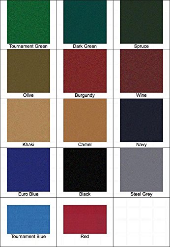 ProForm 9' High Speed Professional Pool Table Cloth Felt - Tournament Green
