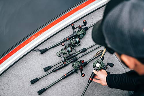 Abu Garcia Zata Spinning Reel and Fishing Rod Combo Green, 30 Size Reel - 7' - M - 1pc