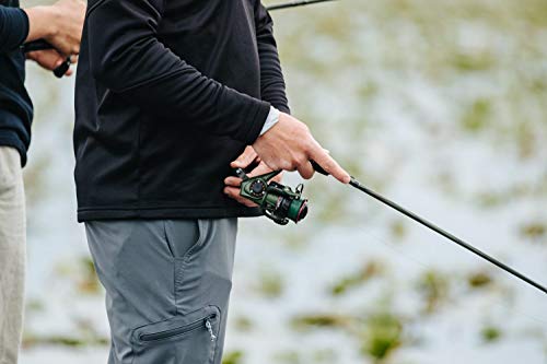 Abu Garcia Zata Spinning Reel and Fishing Rod Combo Green, 30 Size Reel - 7' - M - 1pc