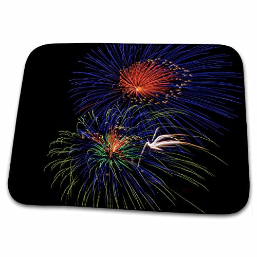 3dRose USA, Colorado, Frisco, Dillon Reservoir. Fireworks... - Bathroom Bath Rug Mats (rug-190712-1)