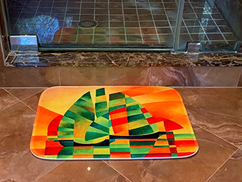 3dRose USA, Colorado, Frisco, Dillon Reservoir. Fireworks... - Bathroom Bath Rug Mats (rug-190712-1)