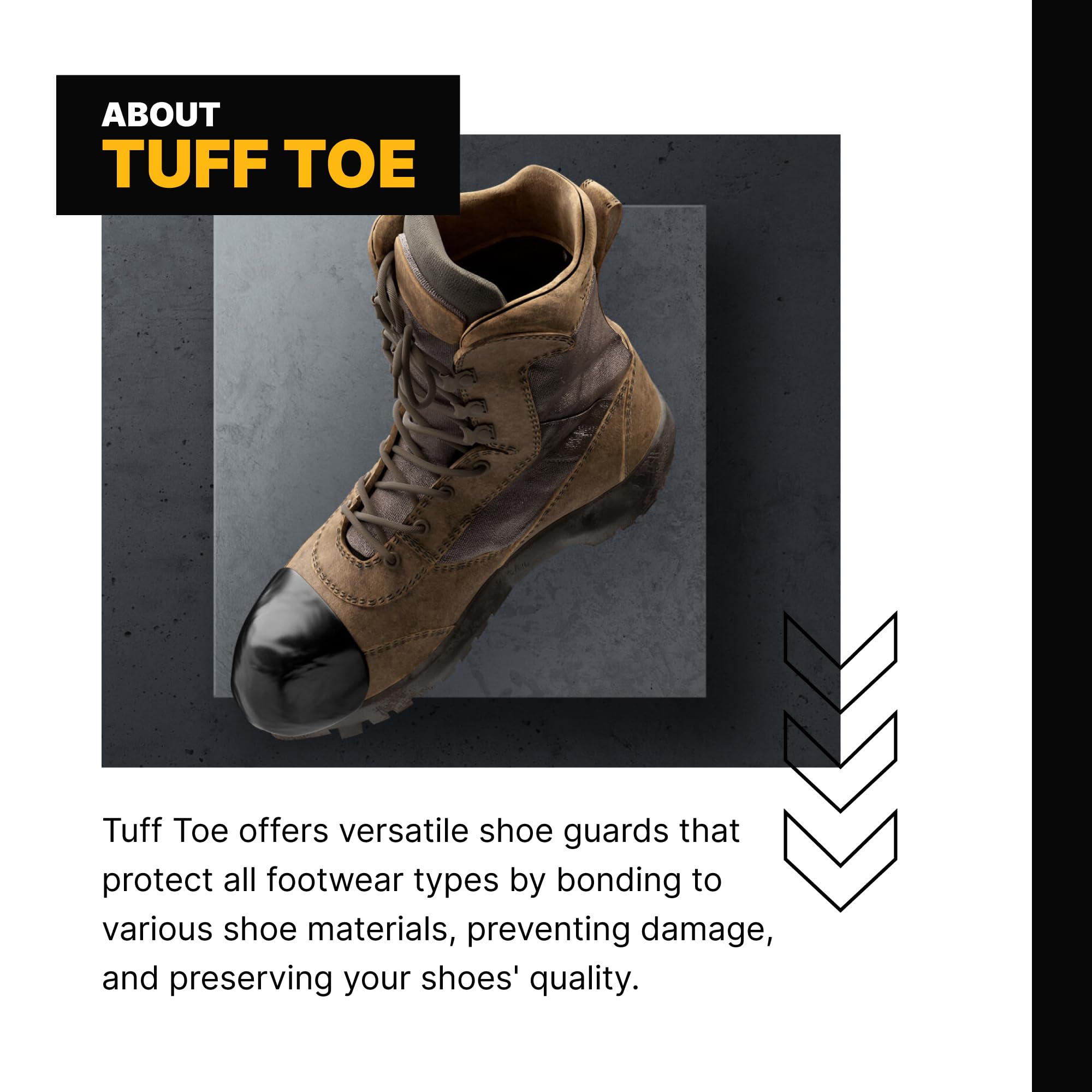 Tuff Toe Pro V2 Baseball and Softball Pitching Toe Guard - Liquid Shoe Repair and Waterproof Crease Protectors (Black)