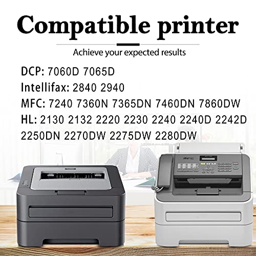 VIT 1 Pack Black High Yield Drum Unit DR420 DR420 Compatible Replacement for Brother DCP 7060D 7065D Intellifax 2840 2940 MFC 7240 7360N 7365DN 7460DN 7860DW HL 2130 2132 2220 2230 2240 2240D Printer