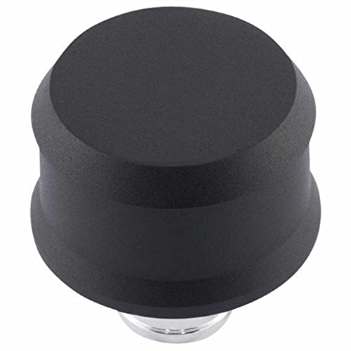 ProForm Breather, Push-In, Slant-Edge, 1-1/4 in Hole, Reusable, Aluminum, Black Crinkle, Each