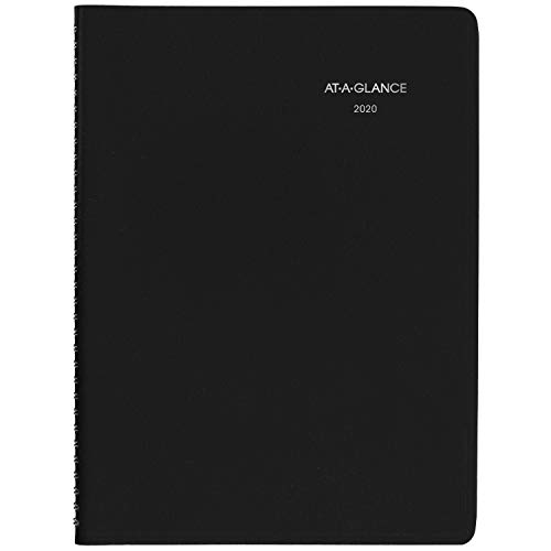 AT-A-GLANCE 2020 Weekly Appointment Book/Planner, DayMinder, 8" x 11", Large, Black (G52000)