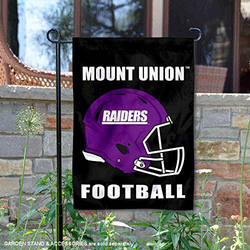 Mount Union Raiders Football Helmet Garden Flag