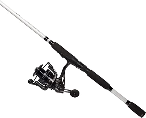 Cadence CC5 Spinning Combo Lightweight with 24-Ton Graphite 2-Piece Graphite Rod Carbon Fiber Drag System Smooth Strong Carbon Composite Frame & Side Plates Reel & Rod Combo(CC5-3000-70M)