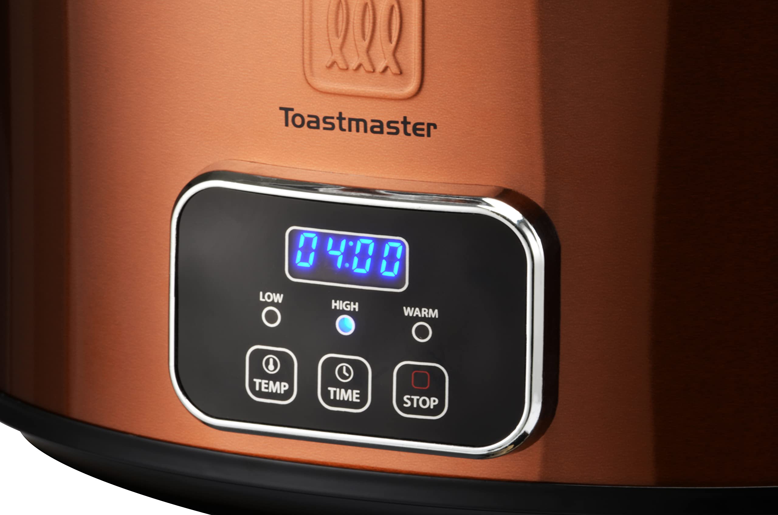 Toastmaster 4-Quart Digital Slow Cooker with Locking Lid (Copper)
