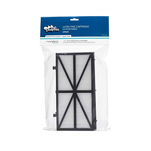 Dolphin Genuine Replacement Part — Ultra-Fine Filter Panels (4PK) — Part Number 9991425-R4