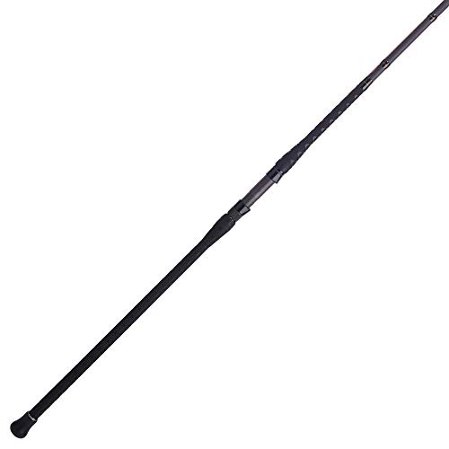 Penn Squadron III Surf Spinning Fishing Rod Titanium/Red/Gold, 12' - Heavy - 20-40lb - 2pc