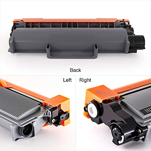 HITZE Compatible Toner Cartridge Replacement for Brother TN630 TN660 TN-660 for Brother MFC-L2700DW DCP-L2540DW HL-L2300D HL-L2380DW HL-L2340DW HL-L2360DW MFC-L2740DW (Black, High Yield, 2 Pack)