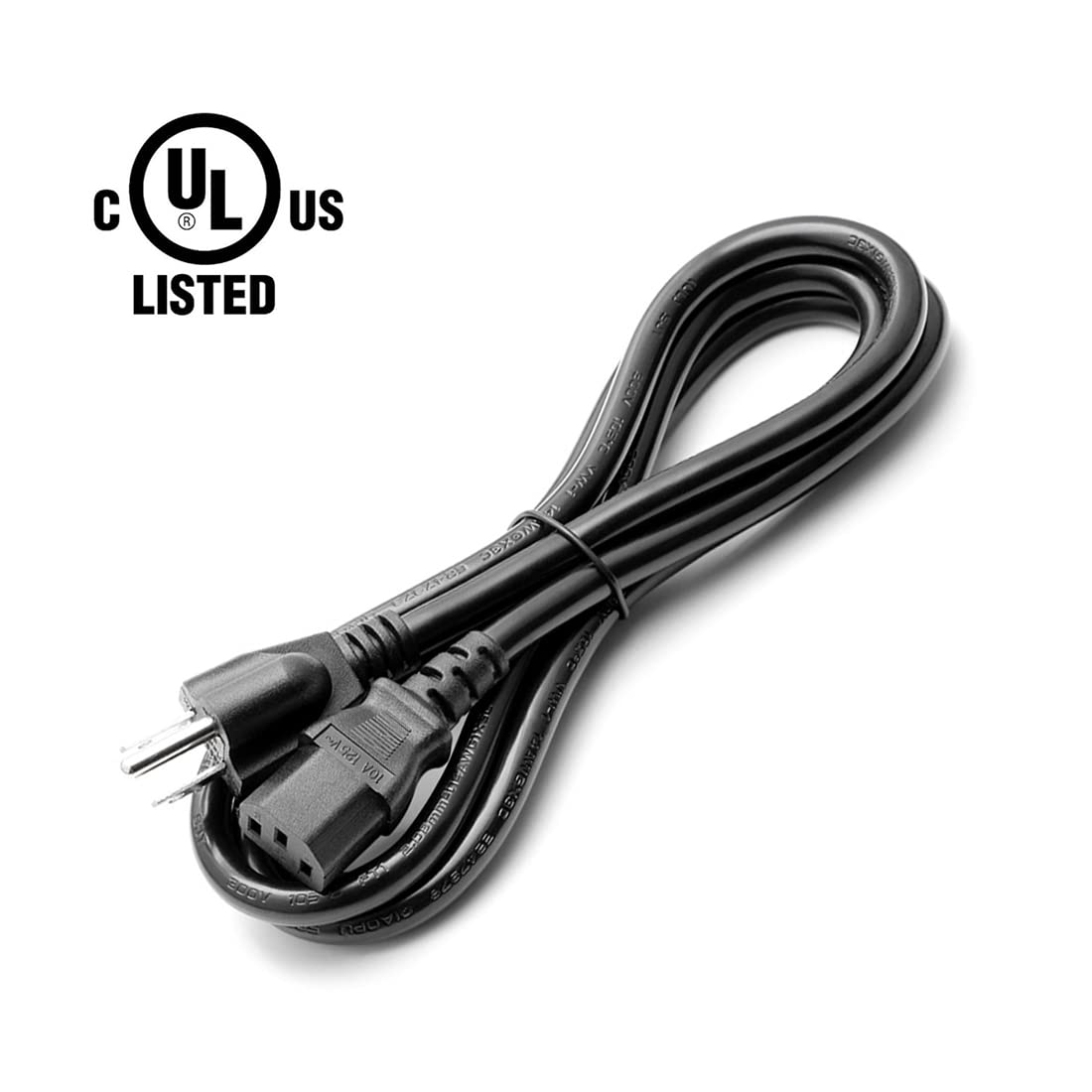 Power Cord Cable Compatible for Instant Pot Electric Pressure Cooker, Rice Cooker, Power Quick Pot, Microwave, Soy Milk Maker, and More Kitchen Appliances 3 Prong Replacement Power Cable-UL