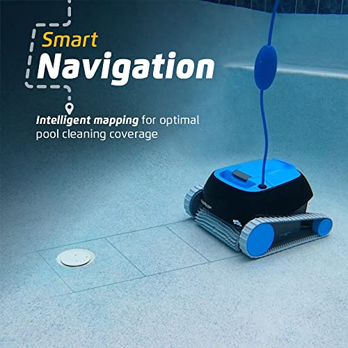 Dolphin Nautilus CC Automatic Robotic Pool Cleaner - Ideal for Above and In-Ground Swimming Pools up to 33 Feet - with Large Capacity Top Load Filter Basket…