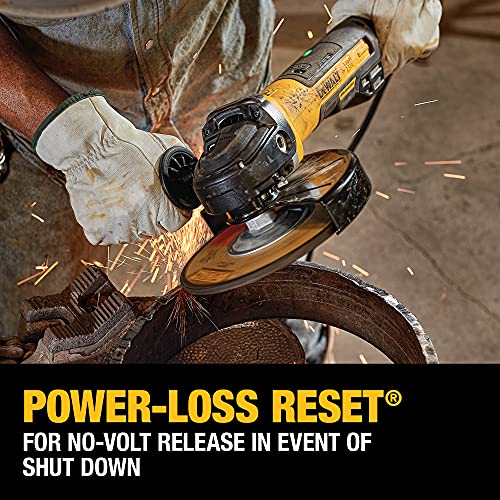 DEWALT Angle Grinder, RAT Tail, 7-Inch, 13-Amp (DWE43840CN)