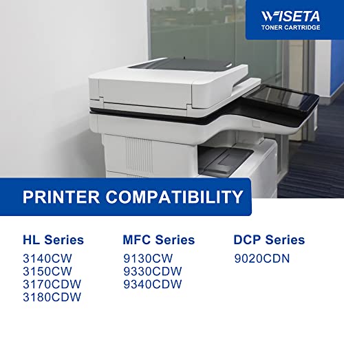 TN221 TN225 - TN221BK TN221 Toner - Compatible Toner Cartridge Replacement for Brother TN221 Toner cartridges TN221 TN225 Compatible with MFC-9130CW HL-3170CDW HL-3140CW Printer (5 Pack)