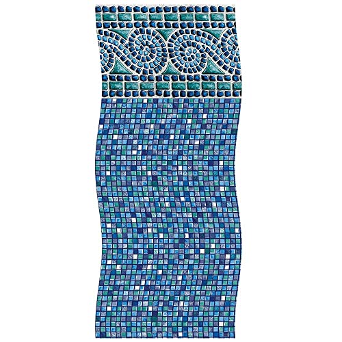 Swimline Unibead 24' Round Portofino 52 in. Depth Above Ground Pool Liner, 25 Mil LI2452PTU25