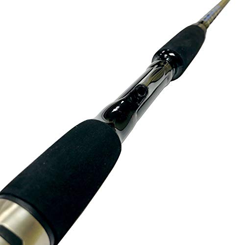 EatMyTackle Sabiki Rig Fishing Rod with Baitcaster Reel Combo (7 ft.)