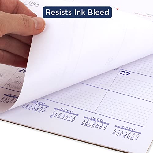 AT-A-GLANCE 2023 Monthly Desk Calendar, Desk Pad, QuickNotes, 22" x 17", Standard (SK70000)