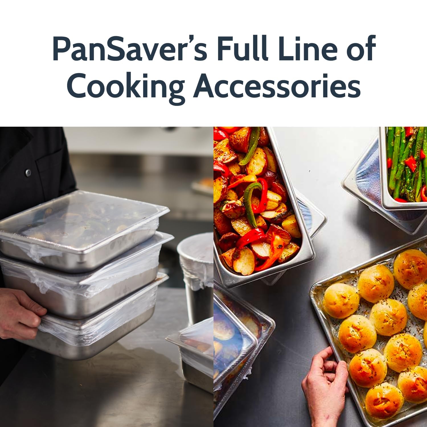 PanSaver Slow Cooker Liners - Disposable Liners for Instant Cleanup with No Scrubbing - Fits 3-6 Quarts, 4 Count