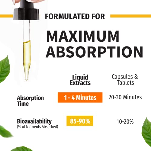 (2 Pack) Organic Vitamin D3 K2 Drops w MCT Oil Omega 3, 5000 IU, Maximum Strength Vitamin D Liquid 5000 IU, No Fillers, Non-GMO Liquid D3 for Faster Absorption & Immune Support, Unflavored, 2 Fl Oz