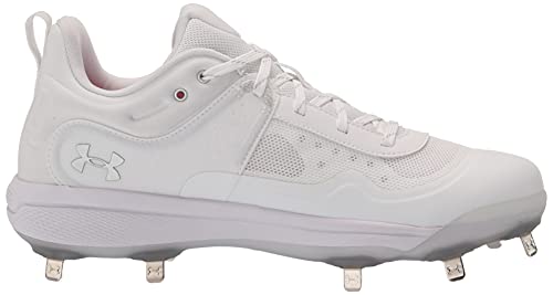 Under Armour Women's Glyde MT, White (100)/White, 8 M US