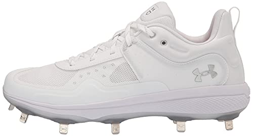 Under Armour Women's Glyde MT, White (100)/White, 8 M US