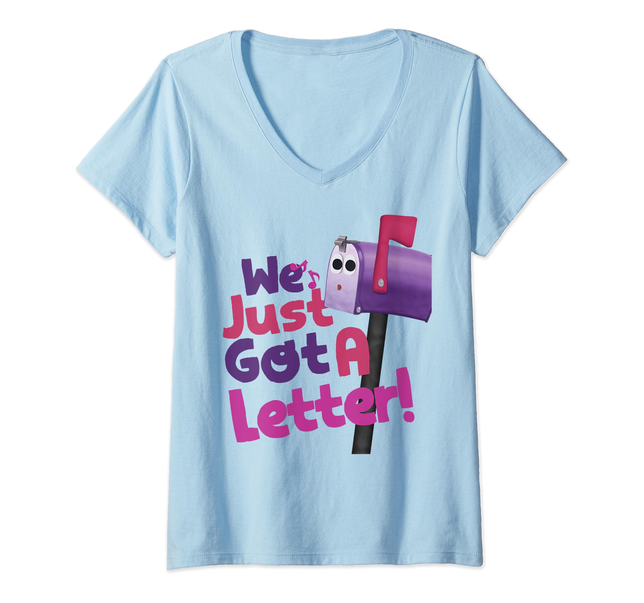 Blue's Clues & You Mailbox We Just Got A Letter V-Neck T-Shirt