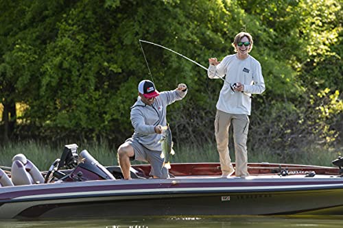 Abu Garcia Max Pro Low Profile Baitcast Reel and Fishing Rod Combo, 7' - Medium Heavy - 1pc - Left