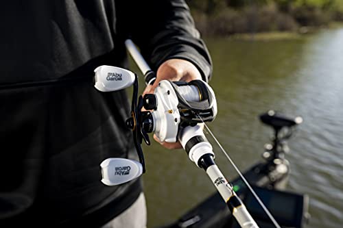 Abu Garcia Max Pro Low Profile Baitcast Reel and Fishing Rod Combo, 7' - Medium Heavy - 1pc - Left