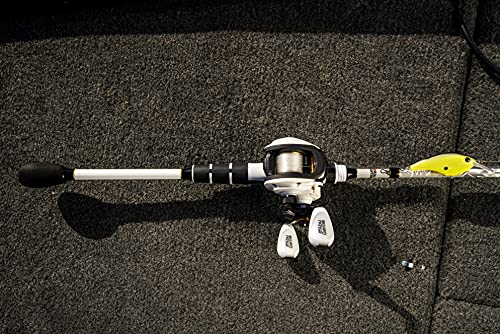 Abu Garcia Max Pro Low Profile Baitcast Reel and Fishing Rod Combo, 7' - Medium Heavy - 1pc - Left