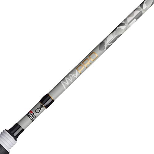 Abu Garcia Max Pro Low Profile Baitcast Reel and Fishing Rod Combo, 7' - Medium Heavy - 1pc - Left