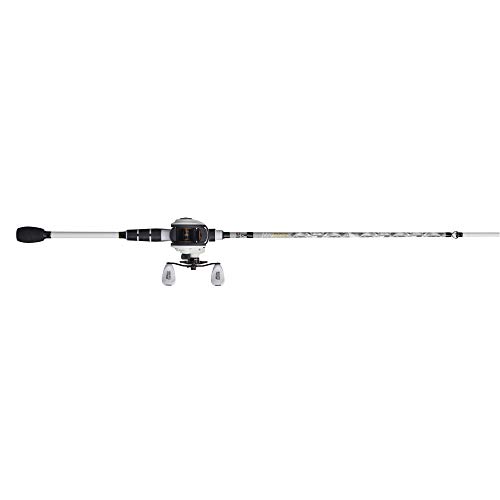 Abu Garcia Max Pro Low Profile Baitcast Reel and Fishing Rod Combo, 7' - Medium Heavy - 1pc - Left