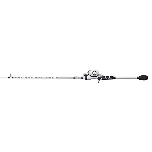 Abu Garcia Max Pro Low Profile Baitcast Reel and Fishing Rod Combo, 7' - Medium Heavy - 1pc - Left