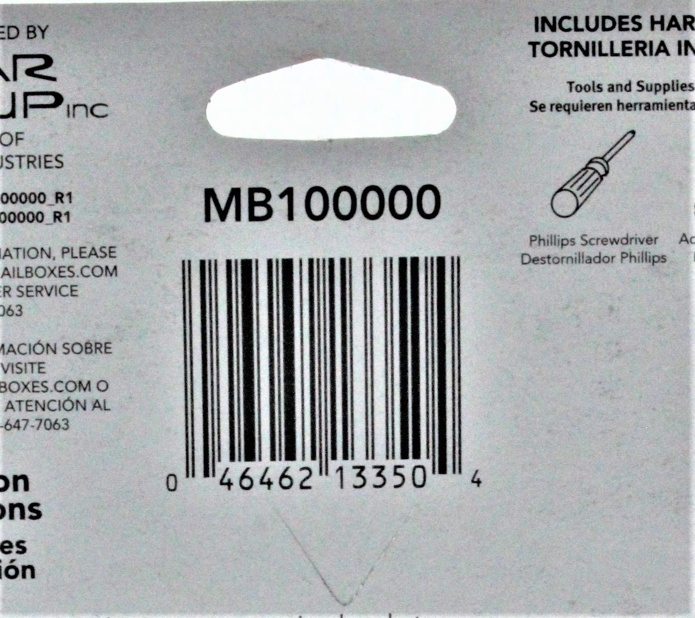 Gibraltar Mailboxes Galvanized Steel, Mailbox Mounting Bracket, MB100000