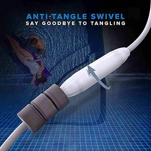 Aquabot X4 Robotic Pool Cleaner with Active Scrubbing Brush, AutoX Pool Mapping, Dual High Capacity Filters, Wall Climbing, and 2 Year Warranty