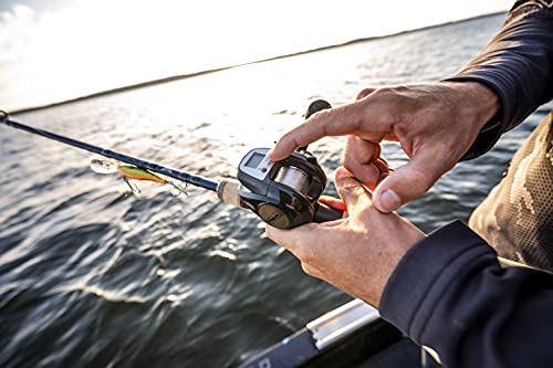 Abu Garcia Max DLC Low Profile Baitcast Fishing Reel, Black